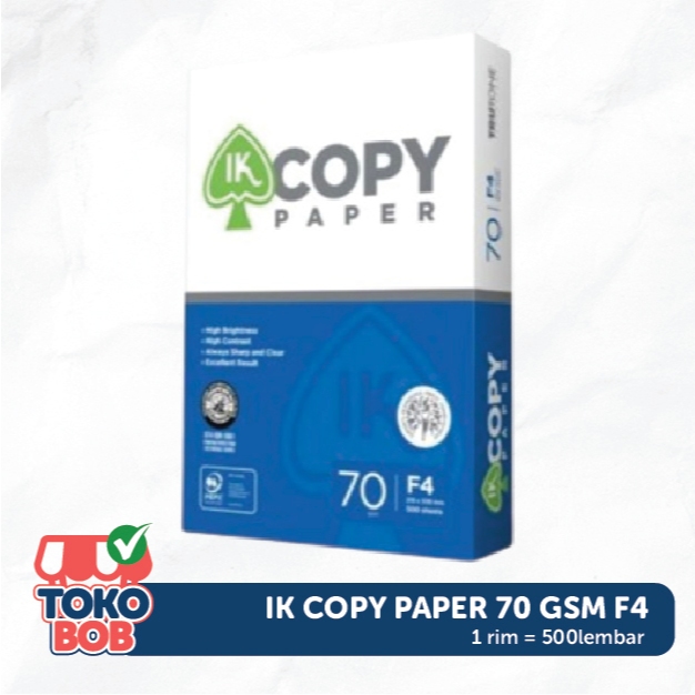 Jual IK Copy Paper HVS F4 70 GSM (Isi 1 Rim) | Shopee Indonesia