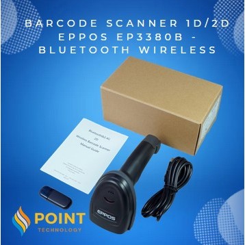 Jual Barcode Scanner 1D/2D EPPOS EP3380B - Bluetooth Wireless | Shopee ...