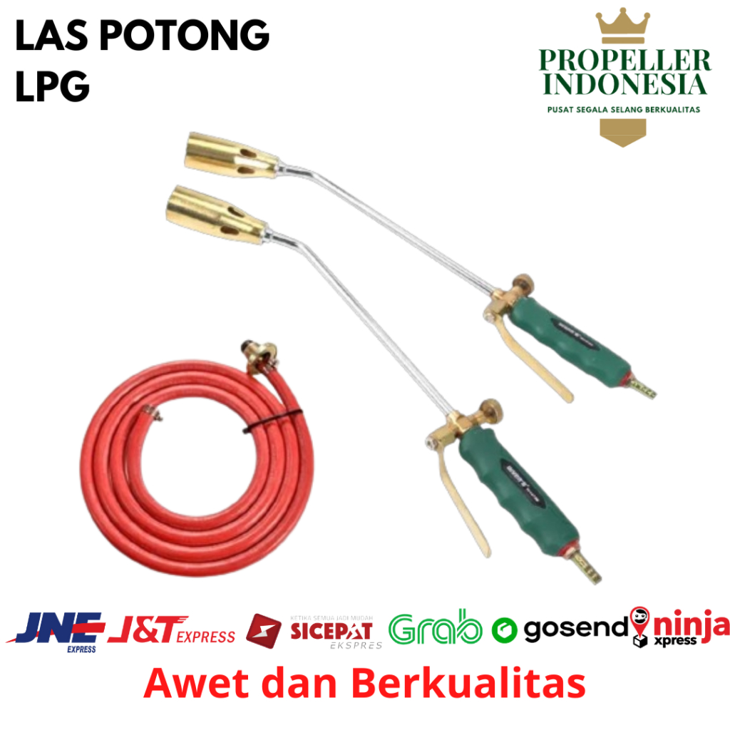 Jual Alat Bakaran Heating Torch Gas LPG Kepala Las Api + Selang Gas ...
