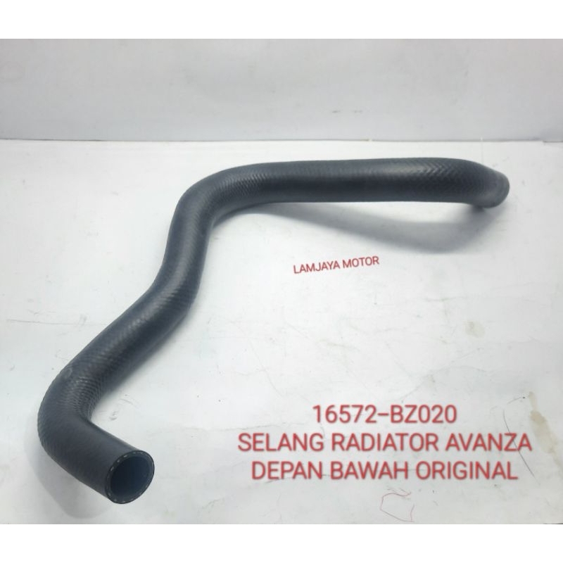 Jual SELANG RADIATOR MOBIL AVANZA DEPAN BAWAH ORIGINAL ( 16572-BZ020 ...