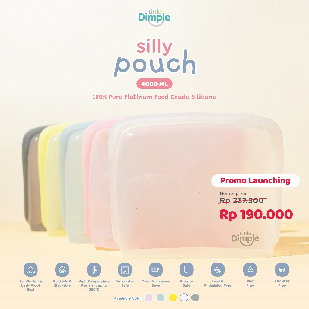 Jual Little Dimple Silly Pouch 4000ml | Shopee Indonesia