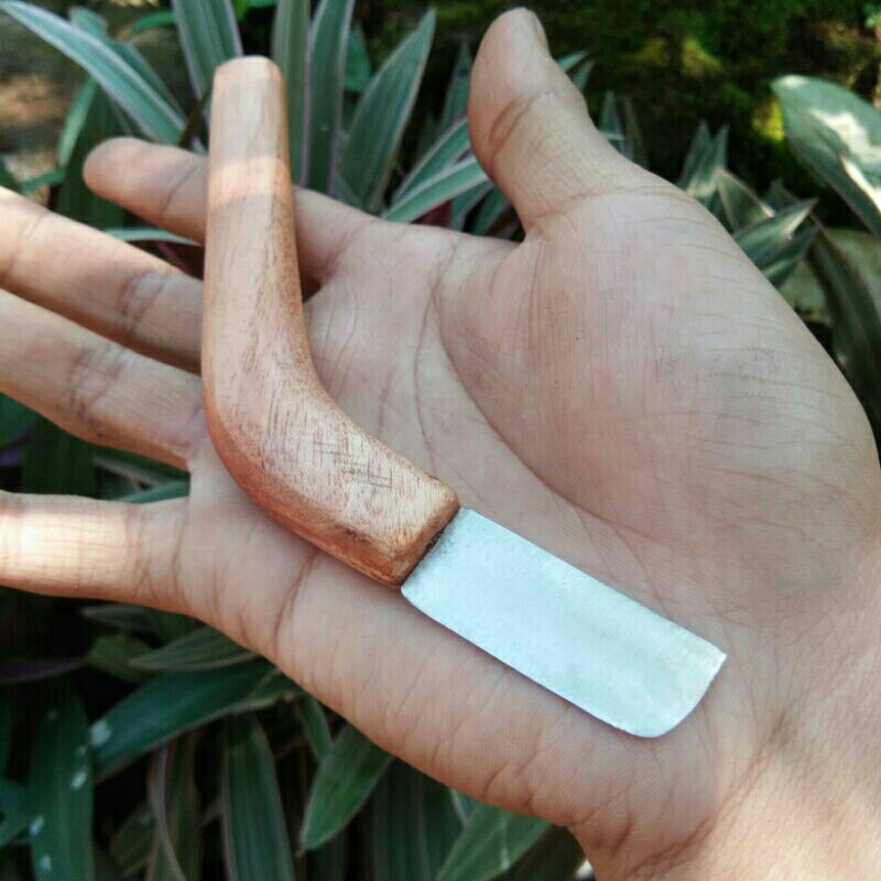 Jual Pisau serut bambu buat layangan pisau serut baja asli gagang ...