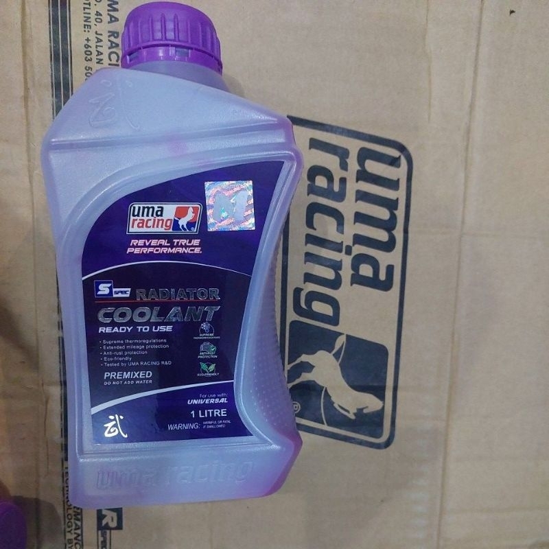 Jual MOTUL UMA RACING CAIRAN RADIATOR COOLANT 1 liter AIR RADIATOR ...