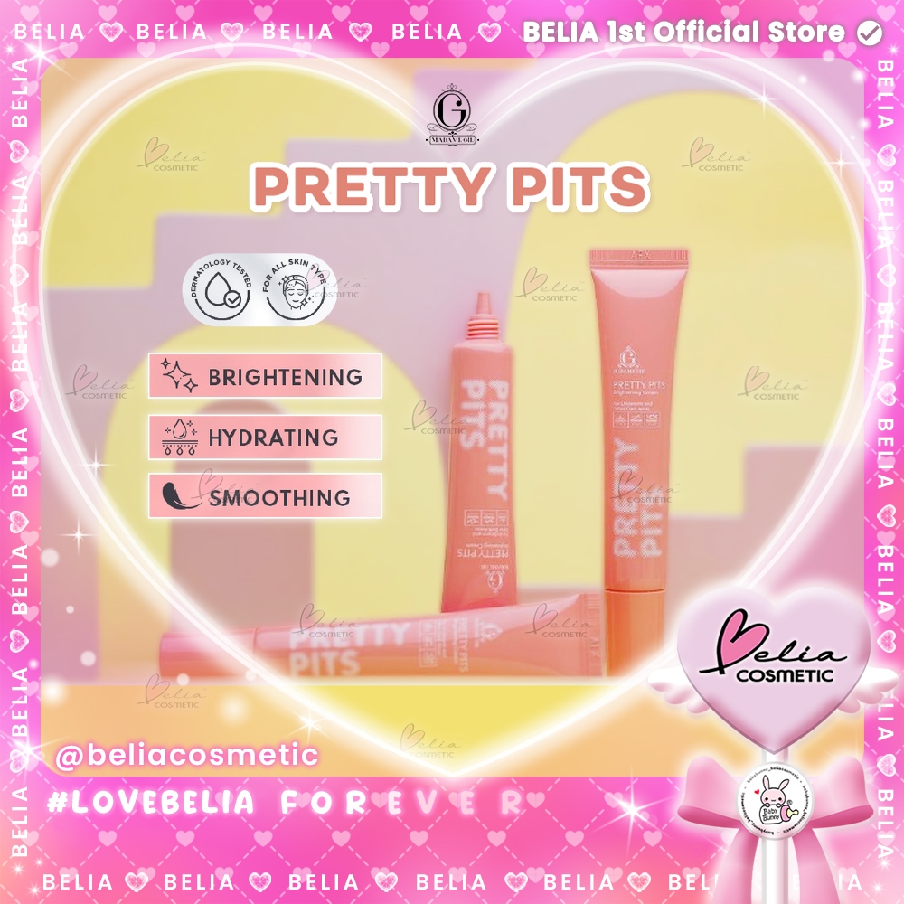 Jual BELIA Madame Gie Pretty Pits Brightening Cream - Krim Pencerah ...