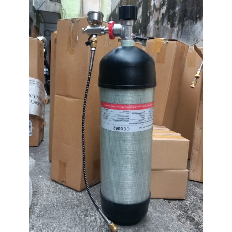 Jual TABUNG SCUBA COMPOSITE 6,8 LITER FULLSET DENGAN REGUL PENGISIAN ...