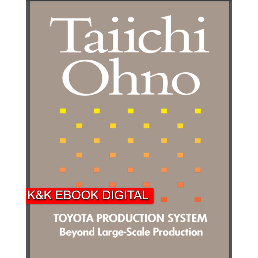 Jual (Pdf) Buku Toyota Production System (Taiichi Ohno-2019) | Shopee ...