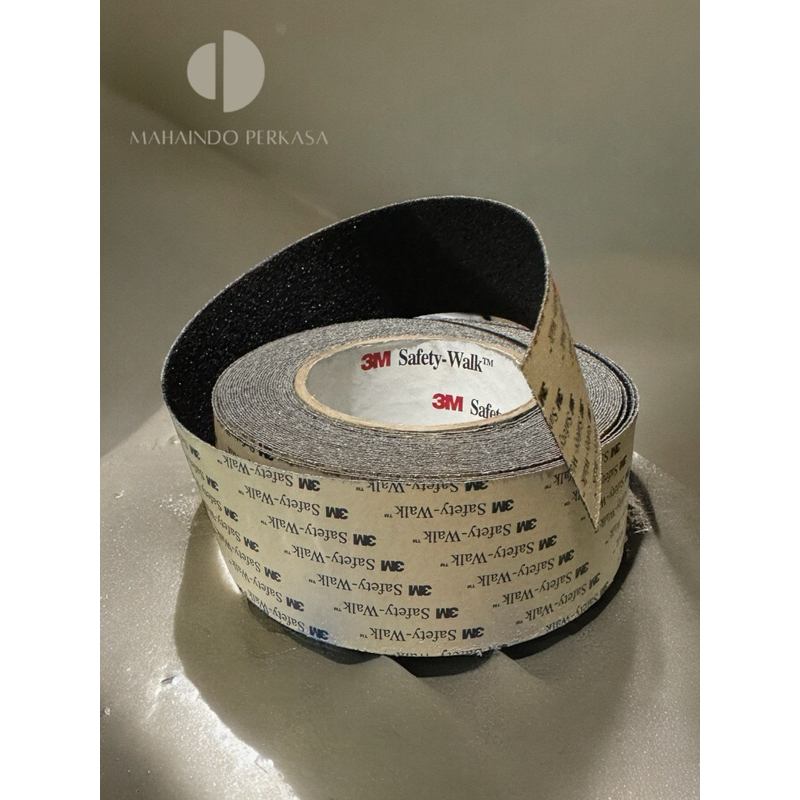 Jual Anti slip 3M 610 black safety walk tape - Lakban anti licin lantai 5cm - Isolasi anti slip ...
