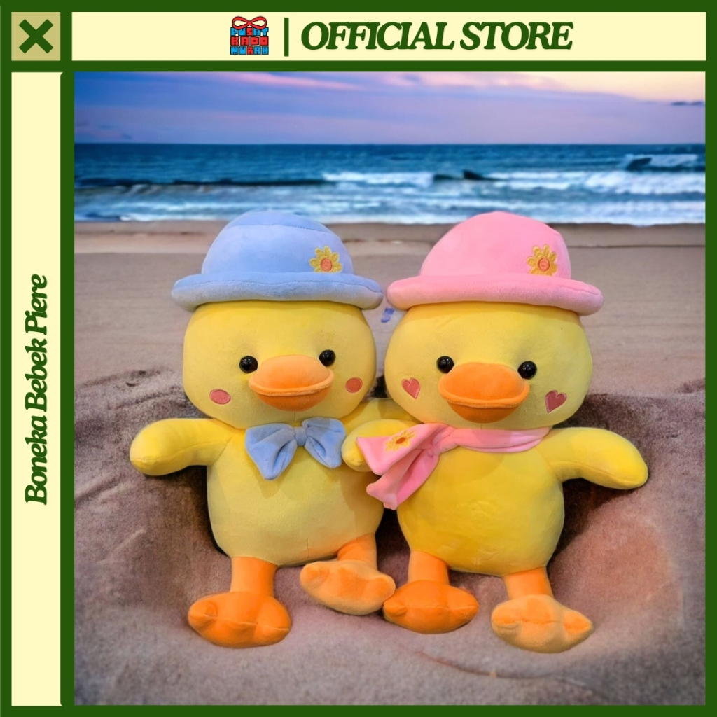 Jual Boneka Bebek Cute Duck Piere Boy and Girl 42 cm - Pusat Kado Murah ...