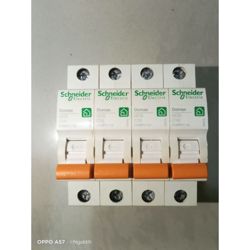 Jual MCB domae 2a 4a 6a 10a 16a 20a 25a 32a 40a 1p (1 phase) | Shopee Indonesia