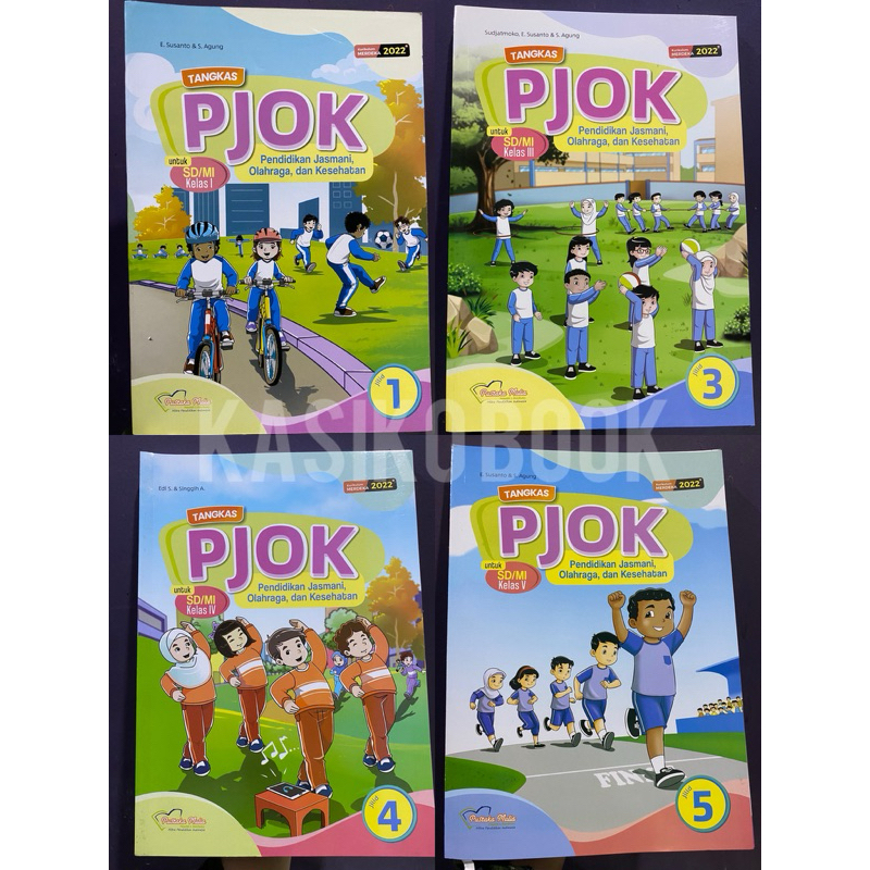Jual ORIGINAL Pustaka Mulia TANGKAS PJOK UNTUK SD/MI KELAS 1 2 3 4 5 6 Kurikulum merdeka 2022 ...