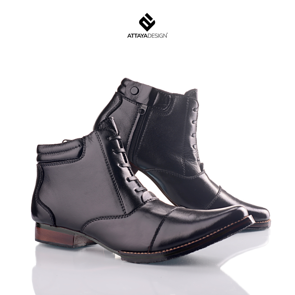 Jual Attaya Design Sepatu Pria Oxford Pantofel Kulit Asli Formal Kerja ...