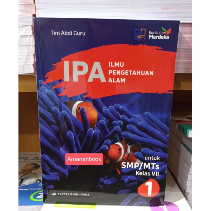 Jual Buku IPA SMP Kelas 7 Kurikulum Merdeka Erlangga | Shopee Indonesia