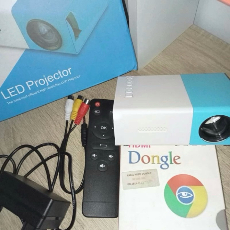 Jual MINI LED PROYEKTOR YG300 + HDMI | Shopee Indonesia