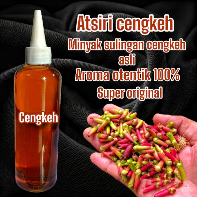 Jual atsiri cengkeh, essen cengkeh, minyak sulingan cengkeh | Shopee ...