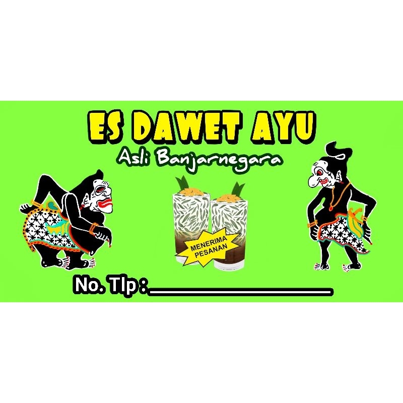 Jual Banner dawet ayu / Banner cendol | Shopee Indonesia