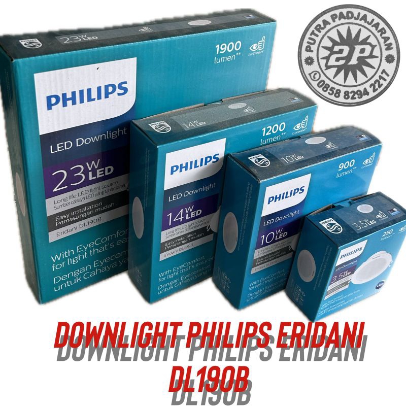 Jual Lampu Downlight LED PHILIPS dl190b Eridani 6500k (putih) | Shopee ...