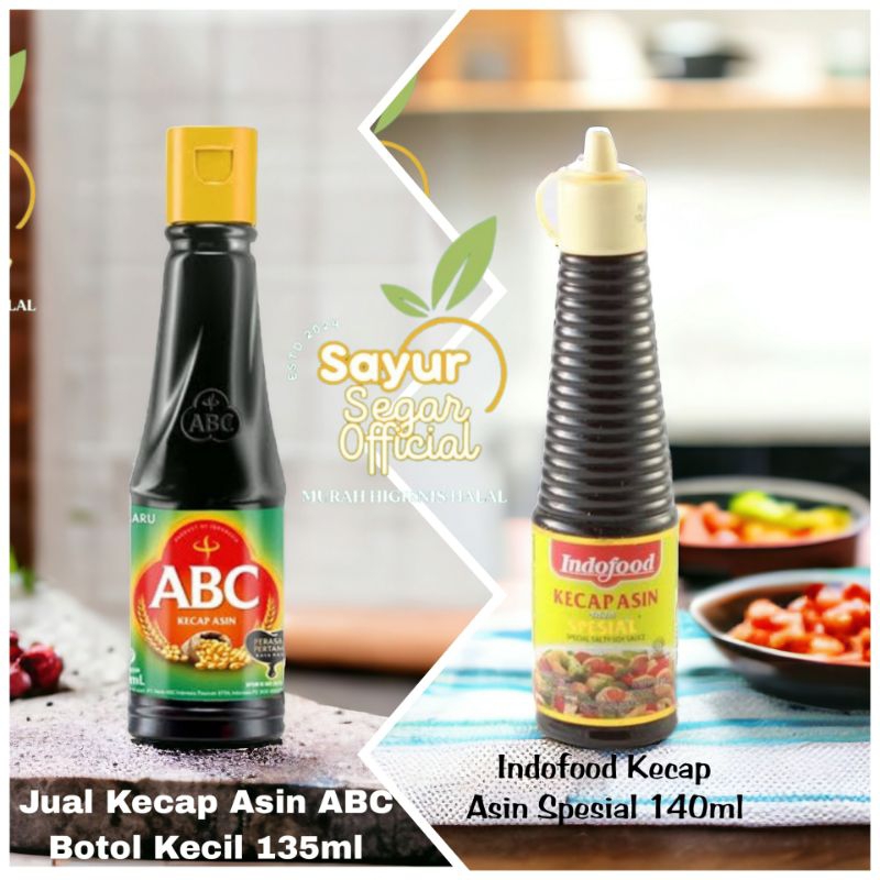 Jual Kecap Asin Botol 133ml Berbagai merk ( Random ) | Shopee Indonesia