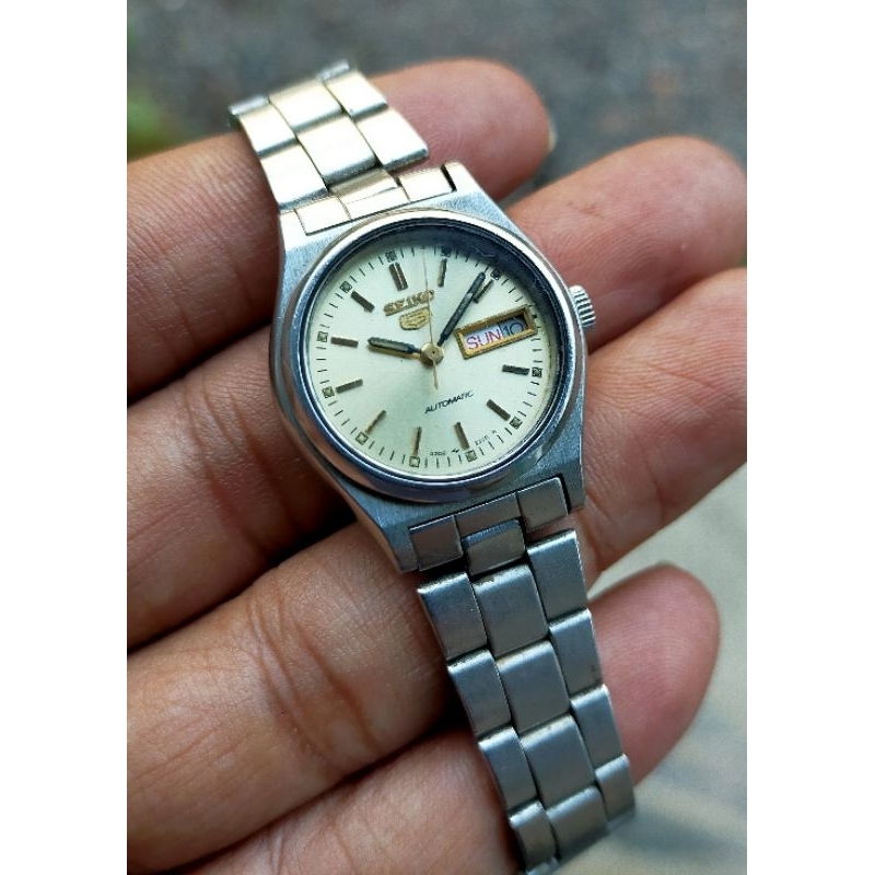 Jual Jam Tangan Seiko 5 Automatic Japan Vintage Cal 4206-0600 Automatic Japan Vintage Ladies ...