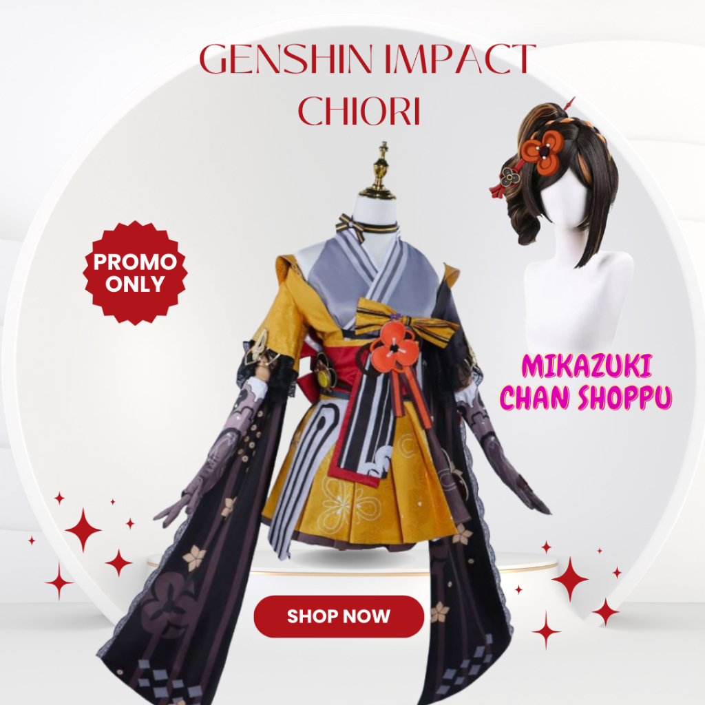 Jual ( READY STOK ) PROMO WUDU UPGRADE Costume Set Chiori Inazuma ...