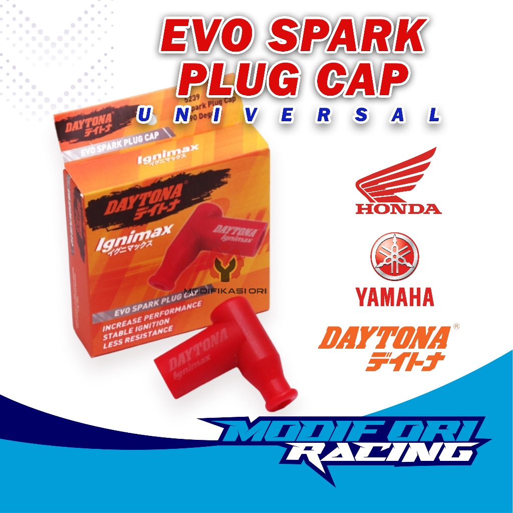 Jual Cangklong Busi Kop Cop Busi Daytona Universal EVO Spark Plug Cop ...