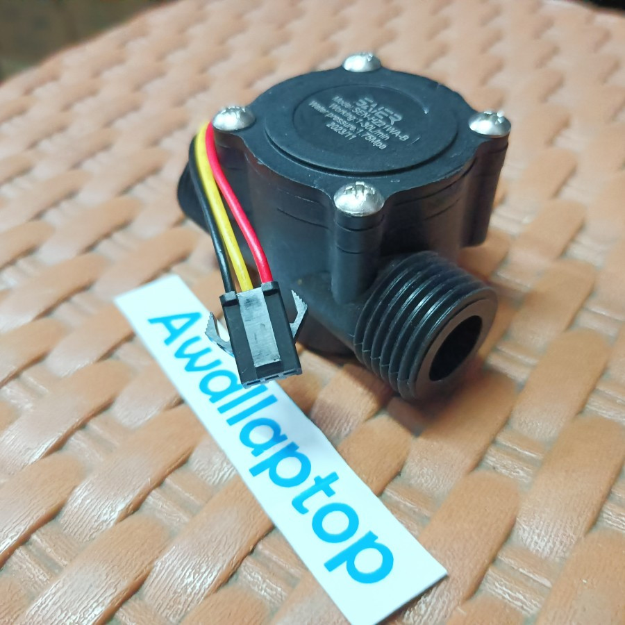 Jual Flow Sensor Arduino 30l Menit Sensor Aliran Air 1 2inch Shopee