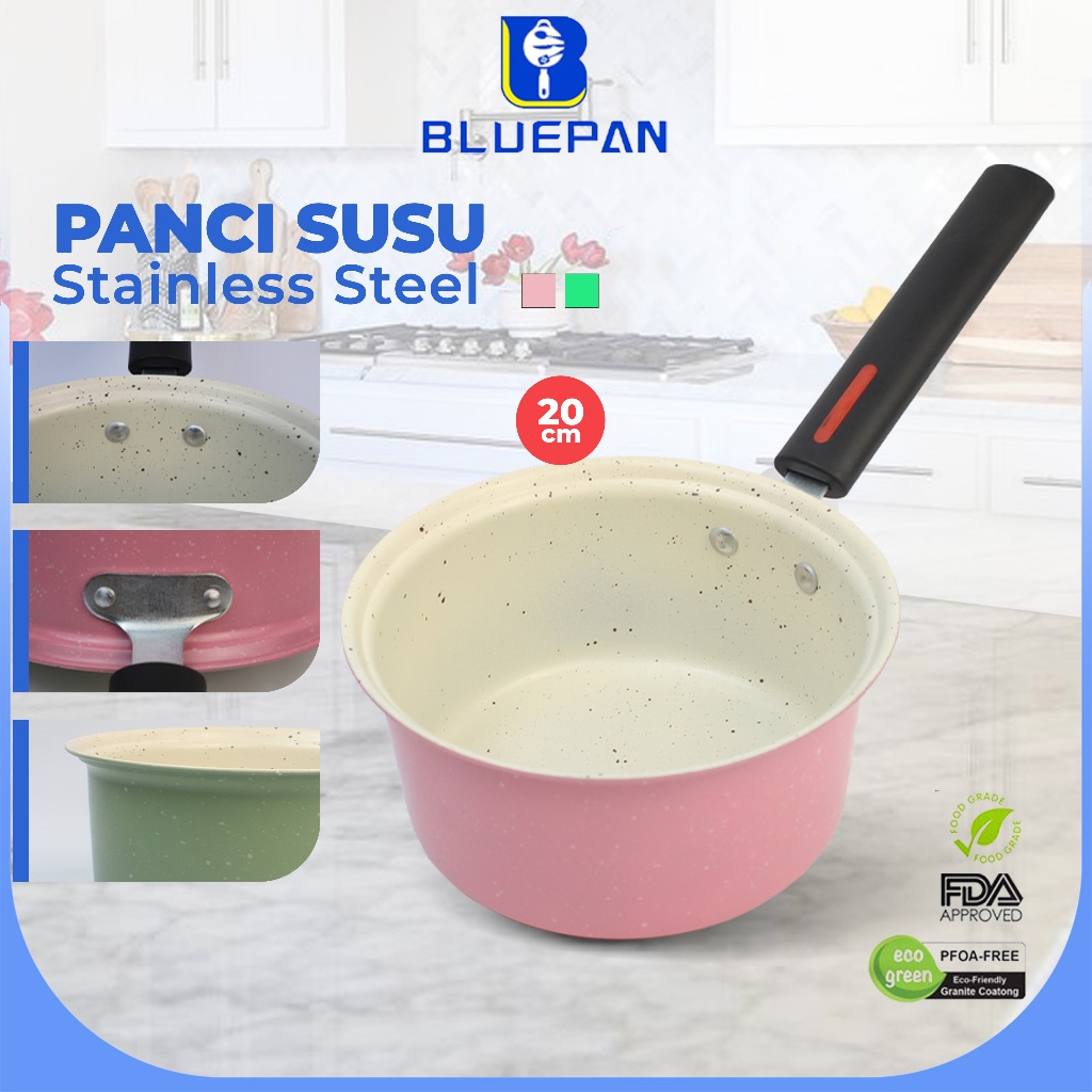 Jual Bluepan Termurah Panci Susu Gagang Panci Rebus Panci Multifungsi ...