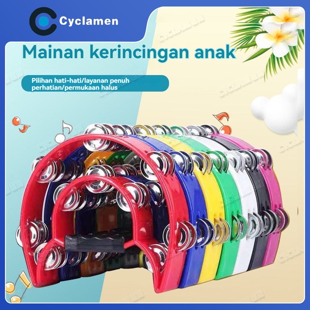 Jual SPEEDS Alat Musik Tamborin music Tambourine Kecrek Double Ring ...