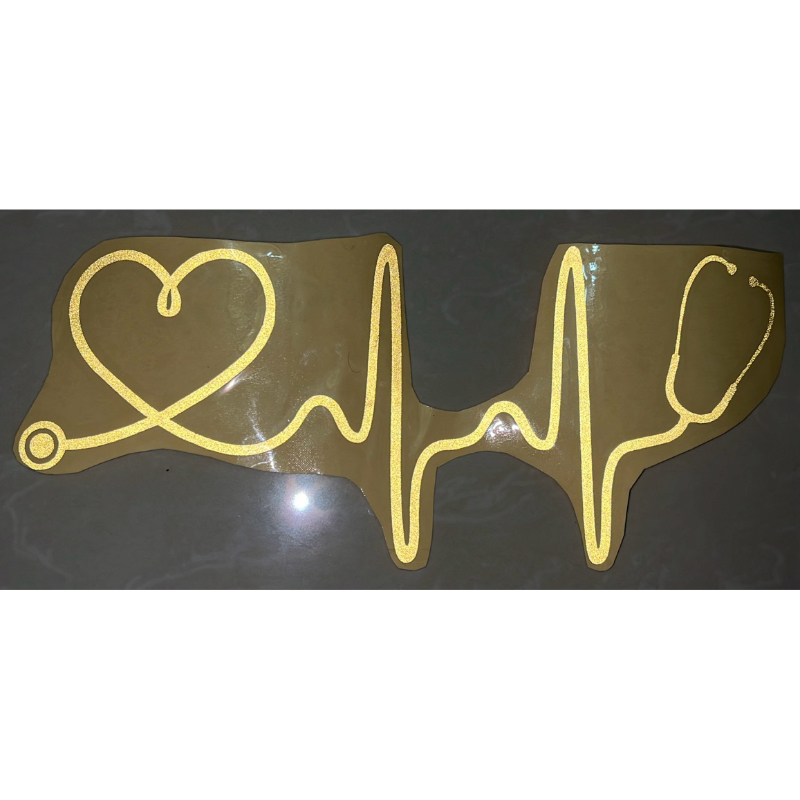 Jual Sticker / Stiker Steto EKG Love ( Untuk Dokter Mahasiswa ...