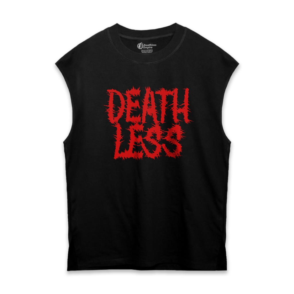 Jual DEATHLESS KAOS SINGLET | SL RED | TANKTOP | SINGLET SERIES ...