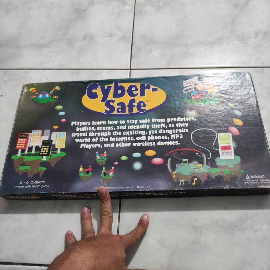Jual Cyber safe card game family children stay safe from predators scam ...