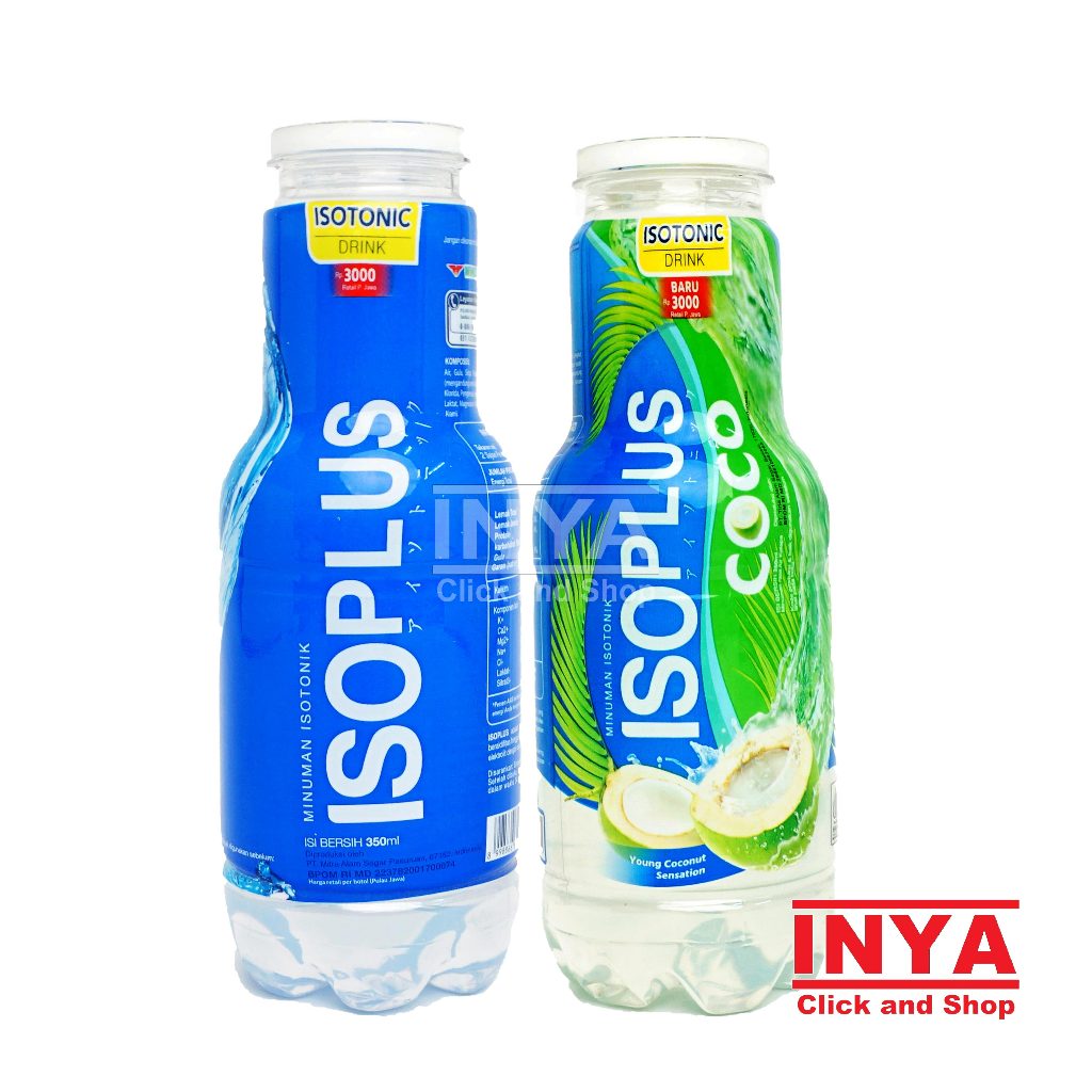 Jual ISO Plus Coco Original 350ml - Minuman Isotonik - isotonic Drink - Soft drink | Shopee ...