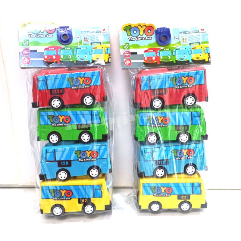 Jual Mainan Bis isi 4 pcs The Little Bus | Shopee Indonesia