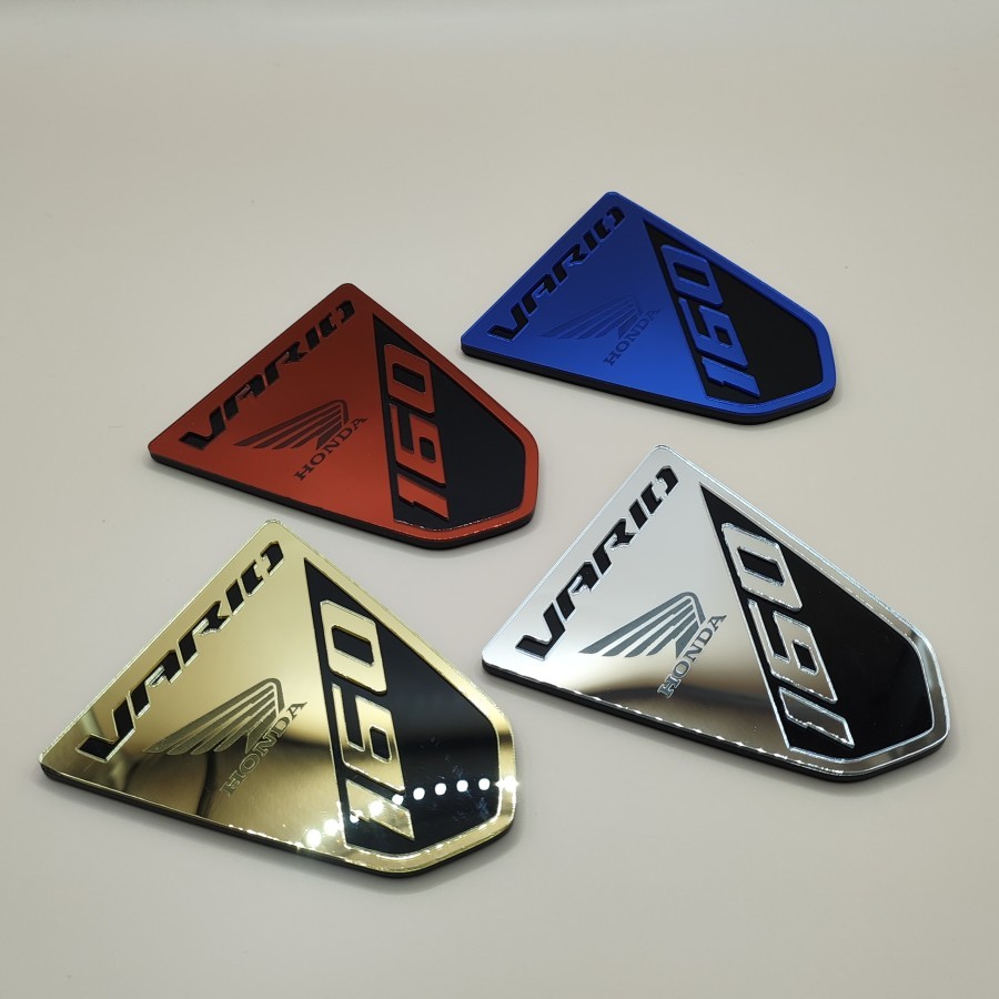 Jual Emblem Akrilik Sticker Acrylic Tameng Batok Kepala Vario 160 ...