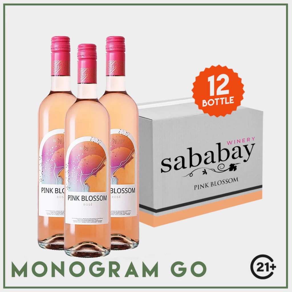 Jual Sababay Pink Blossom Indonesian Wine 750ml (1 Karton Isi 12 Botol ...