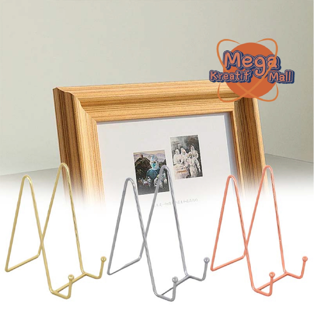 Jual Stand Display Buku Besi Rak / Rak Bingkai Foto / rak buku kecil ...