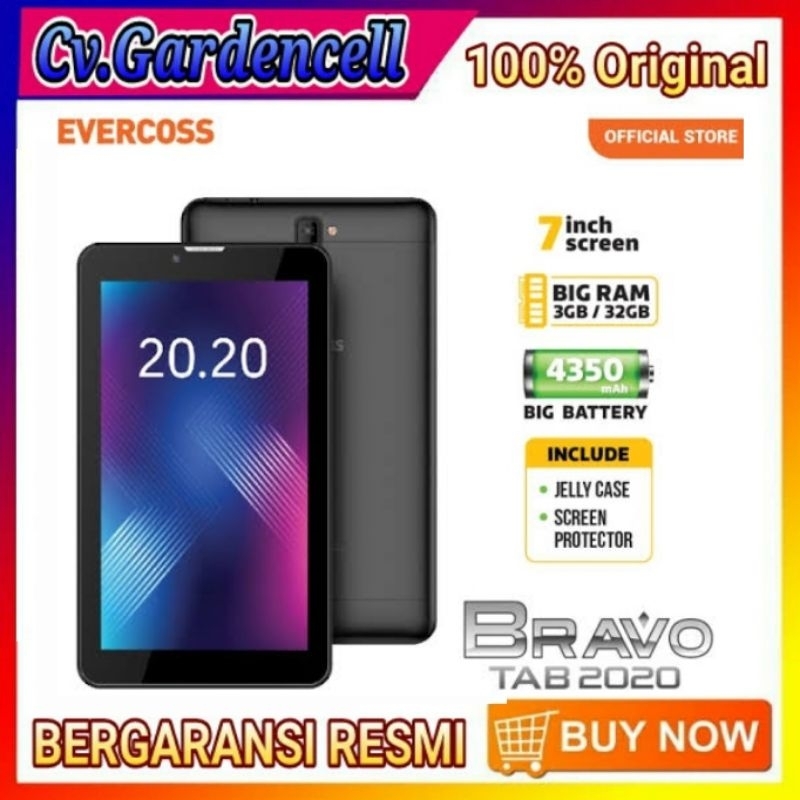 Jual EVERCROSS TAB BRAVO (2020) 3/32GB GARANSI RESMI | Shopee Indonesia