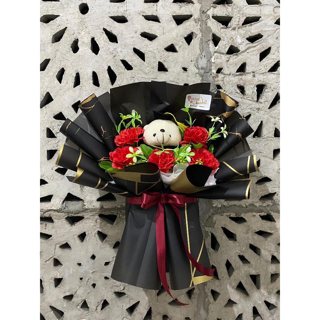 Jual READY!! Buket bunga wisuda, Buket bunga palsu, Buket bunga jumbo ...