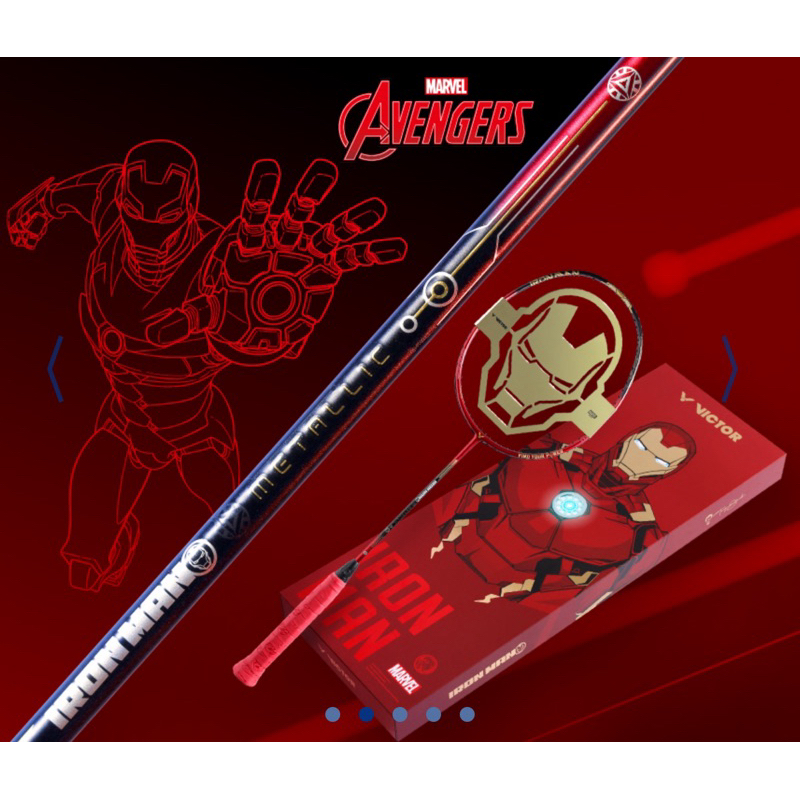 Jual Raket Badminton Victor Iron Man Metallic / Ironman Metallic GB ...