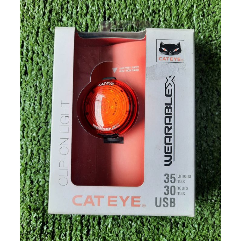 Jual Lampu Sepeda CAT EYE WEARABLEX USB Japan | Shopee Indonesia
