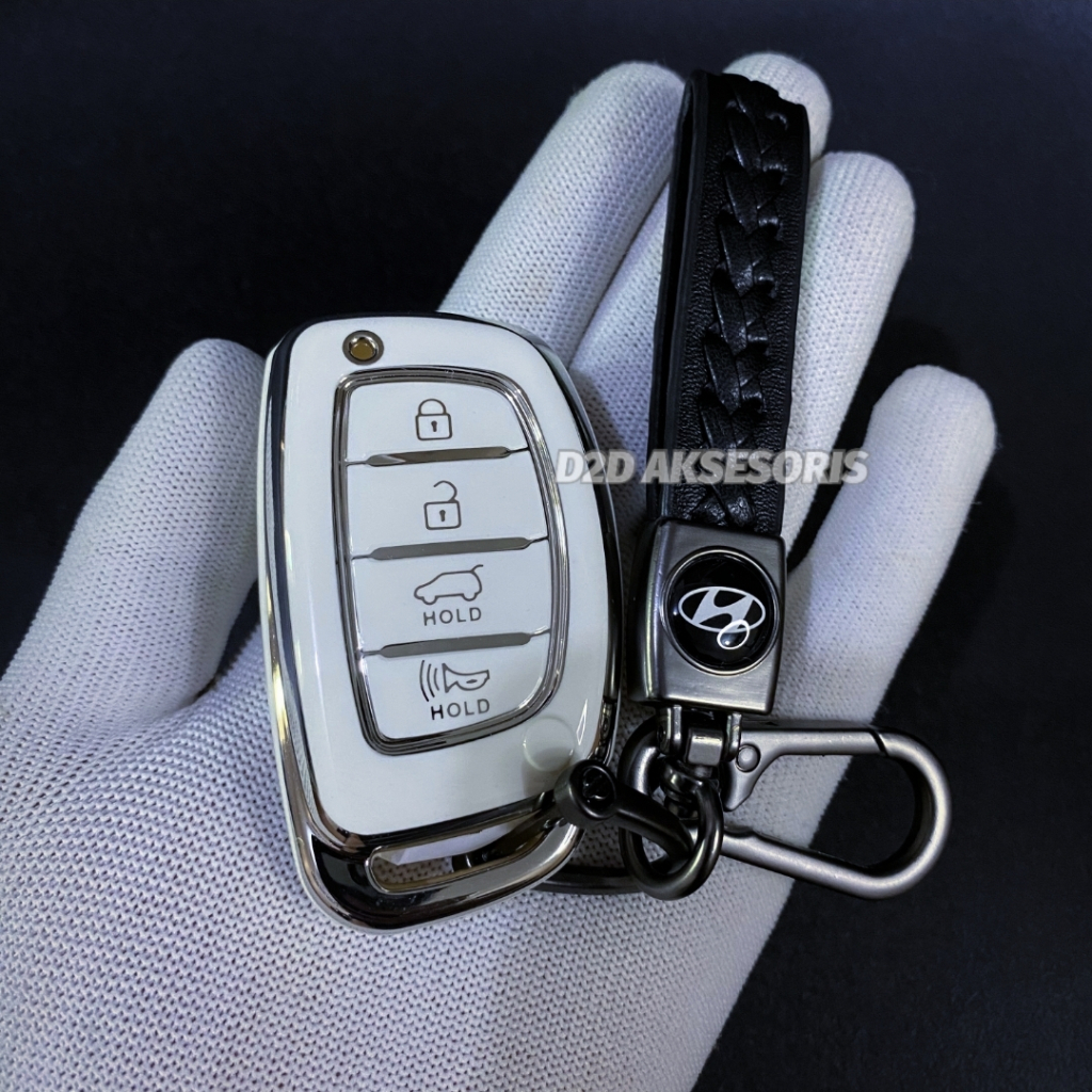 Jual Gantungan kunci sarung remote keyless cover H YUN DAI CRETA ...