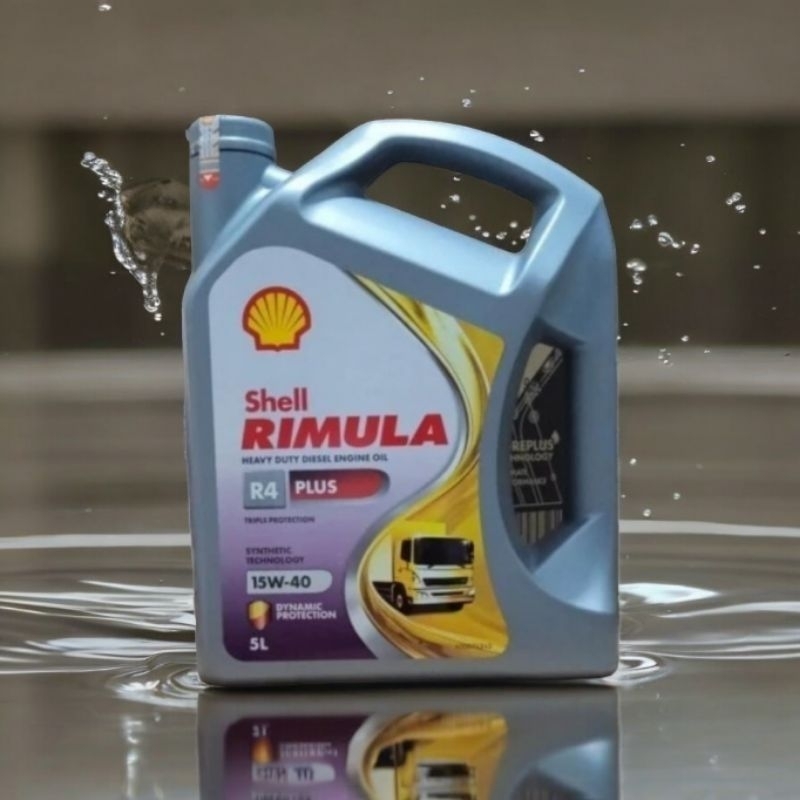 Jual SHELL RIMULA R4 PLUS SAE 15W-40 5L | ORIGINAL BARCODE HIJAU ...