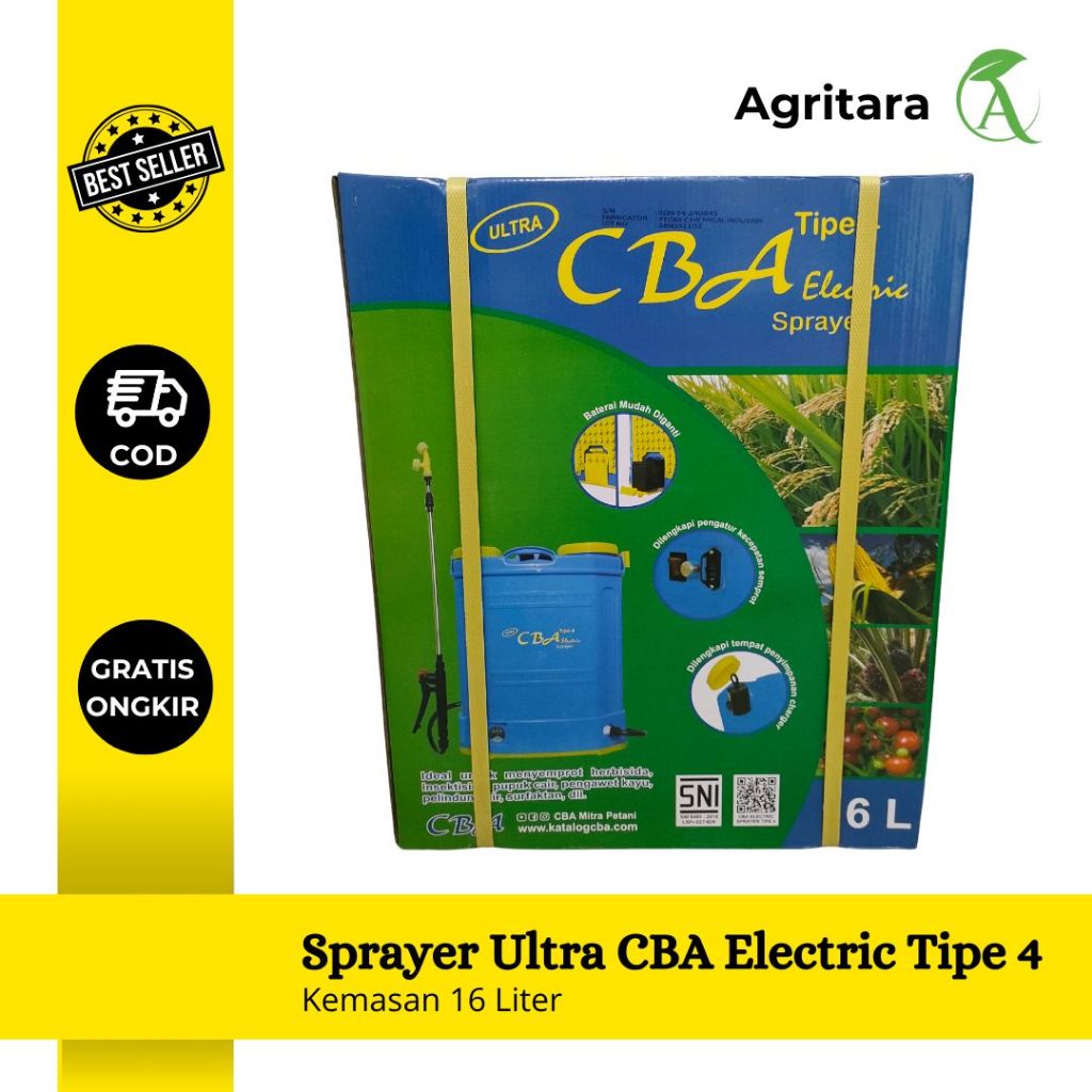 Jual Sprayer Ultra CBA Electric Tipe 4 16 Liter | Shopee Indonesia