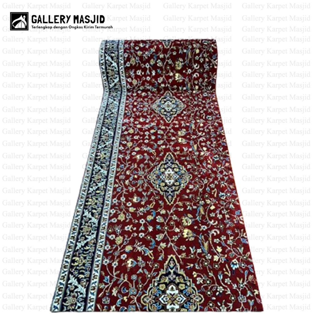 Jual Karpet Masjid Nabawi Turki Tebal 19mm Royal Raudhah 04467-Motif ...