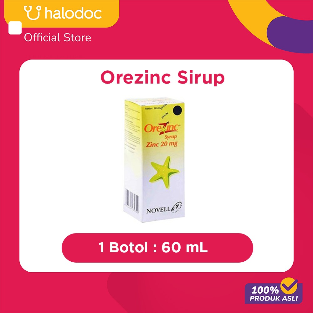 Jual Orezinc Sirup 60 ml | Shopee Indonesia