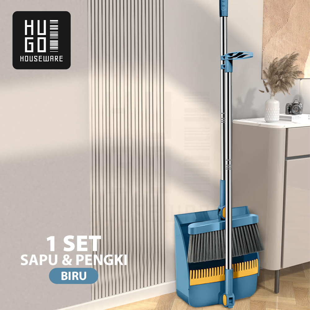 Jual HUGO Set Sapu Pengki Alat Pembersih Lantai Broom Set Dustpan Sapu ...