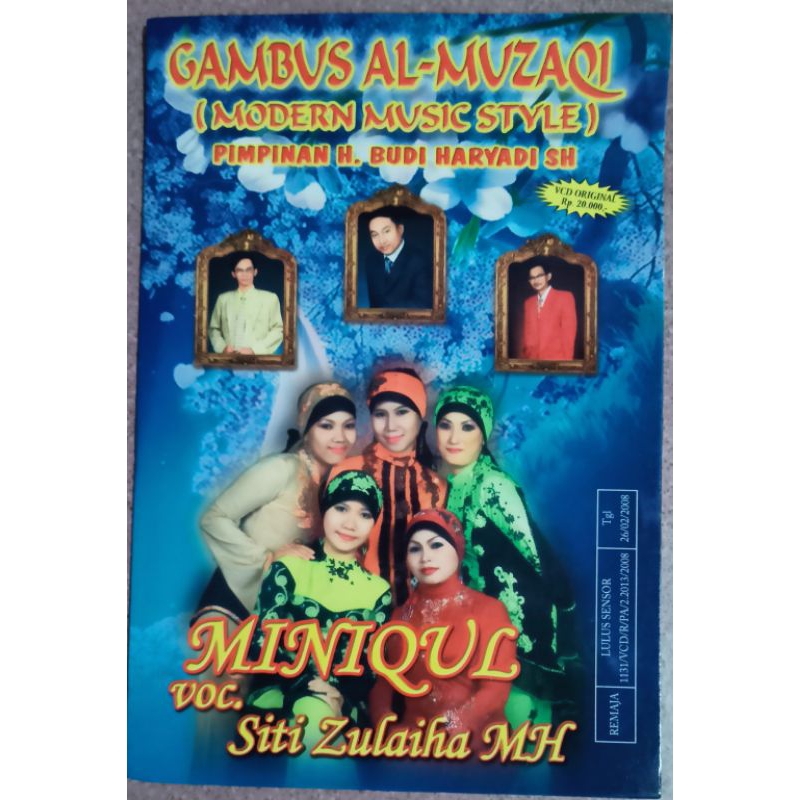 Jual VCD original gambus Al muzaqi | Shopee Indonesia