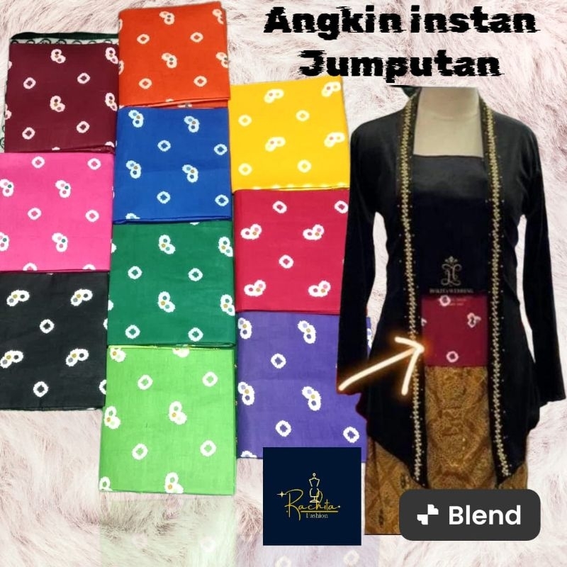 Jual Angkin instan motif jumputan/Ombi/stagen/Standar - Jumbo | Shopee ...
