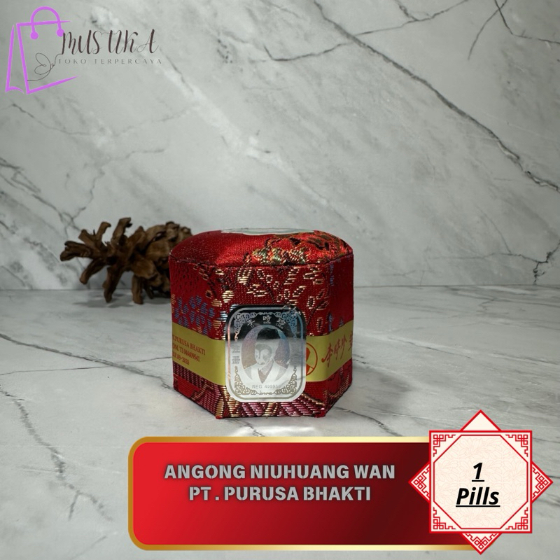 Jual An Kung Niu Huang Wan - Angong Niuhuang Wan - Original tong ren ...