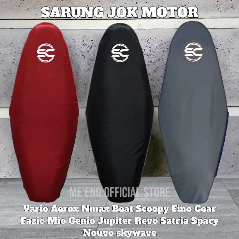 Jual Cover Jok Motor | COD | Sarung Jok Motor METIK,BEBEK,MATIC ...
