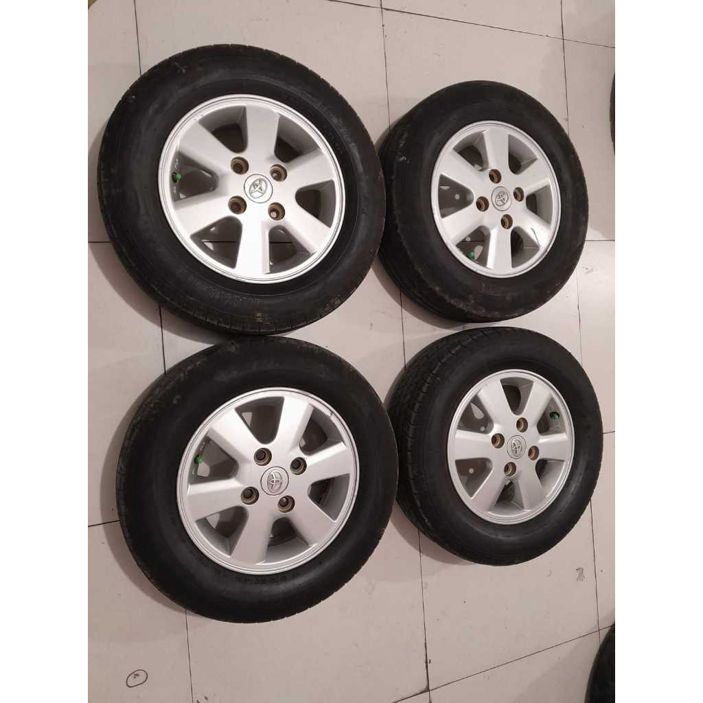 Jual VELG BEKAS OEM COPOTAN AVANZA R14 PLUS BAN GRATIS ONGKIR | Shopee ...